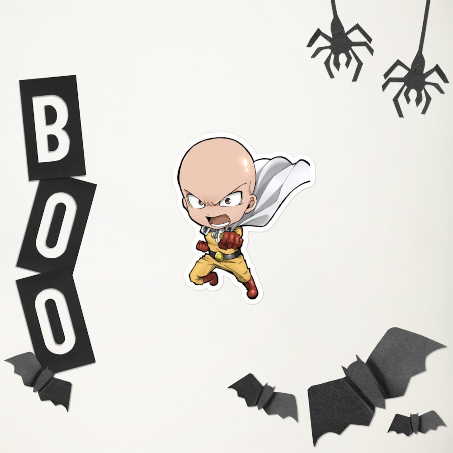 Saitama Stickers - Etsy