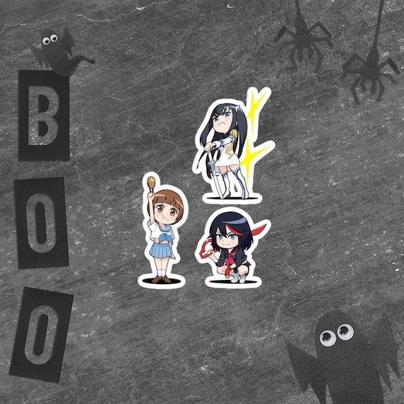 Pack: Ryuko Matoi Mako Mankanshoku Satsuki Kiryuin Stickers | Etsy