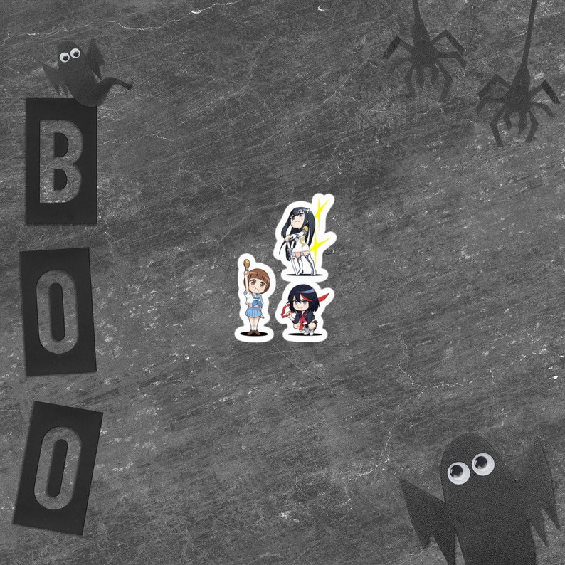 Pack: Ryuko Matoi, Mako Mankanshoku, Satsuki Kiryuin Stickers - Etsy