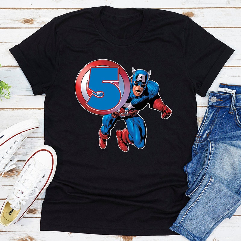 Captain America Shirt - Etsy