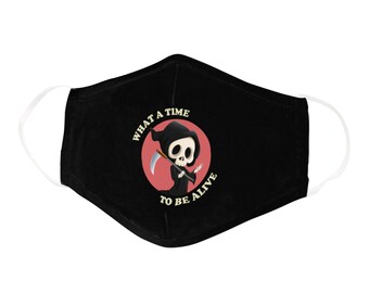 Grim Reaper Face Mask - Etsy