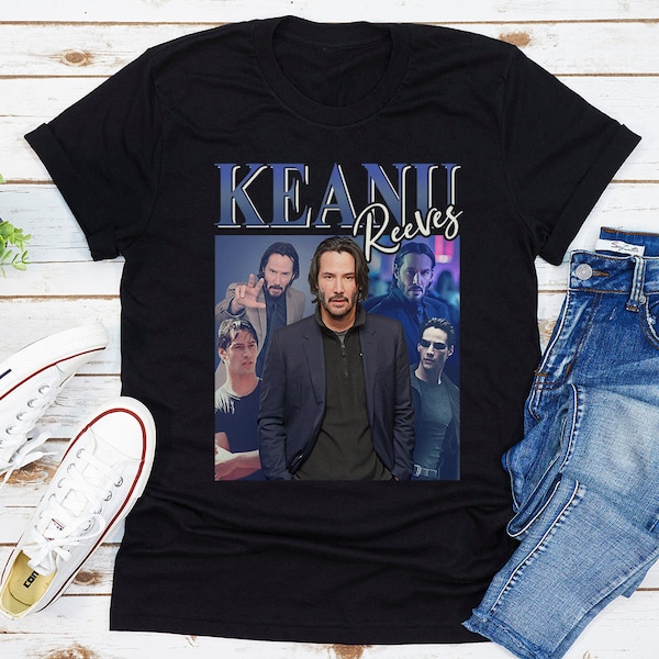 T Shirts Keanu Reeves - Etsy