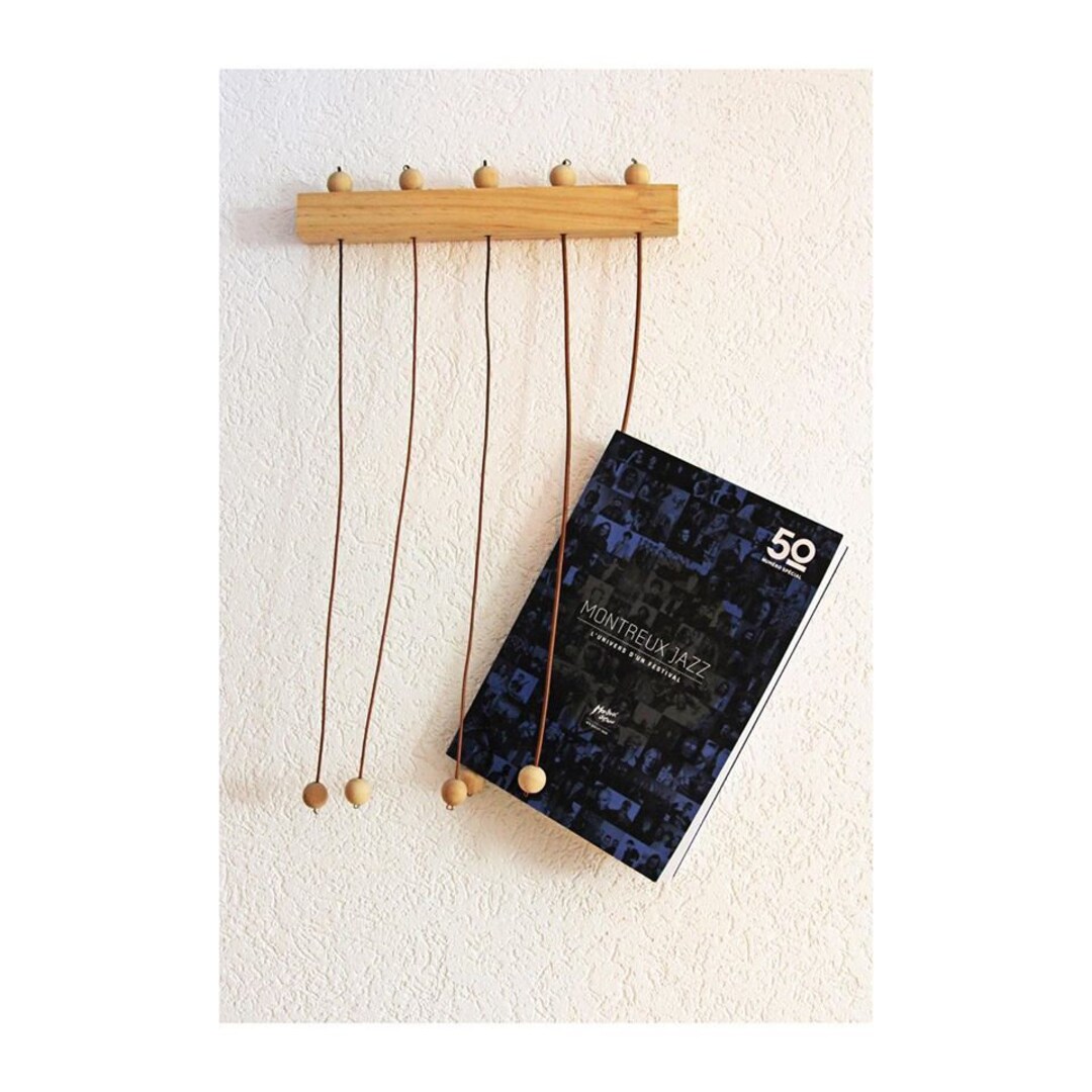 Magazine/newspaper Holder Made With Piano Strings - Etsy