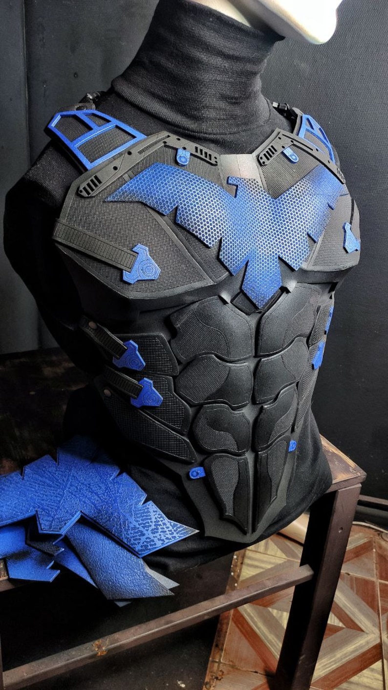 Nightwing Chest Armor for Cosplay - Etsy