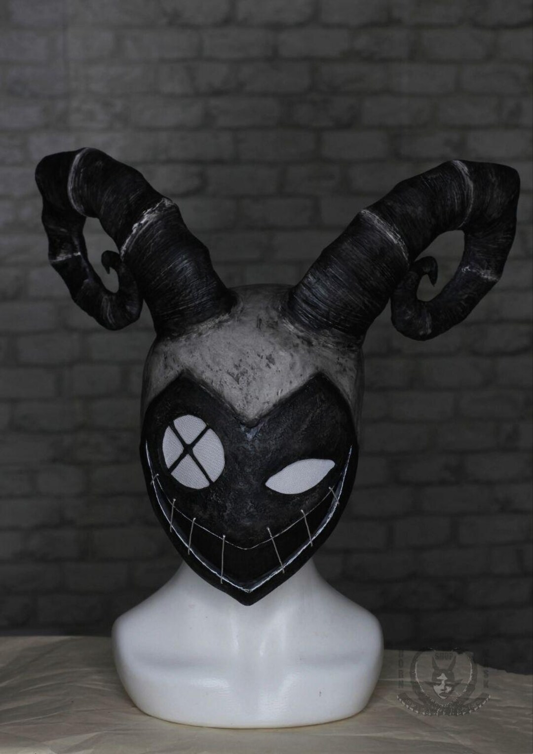 Realistic Cosplay Mask on Lute From the Hazbin Hotel Cartoon - Etsy