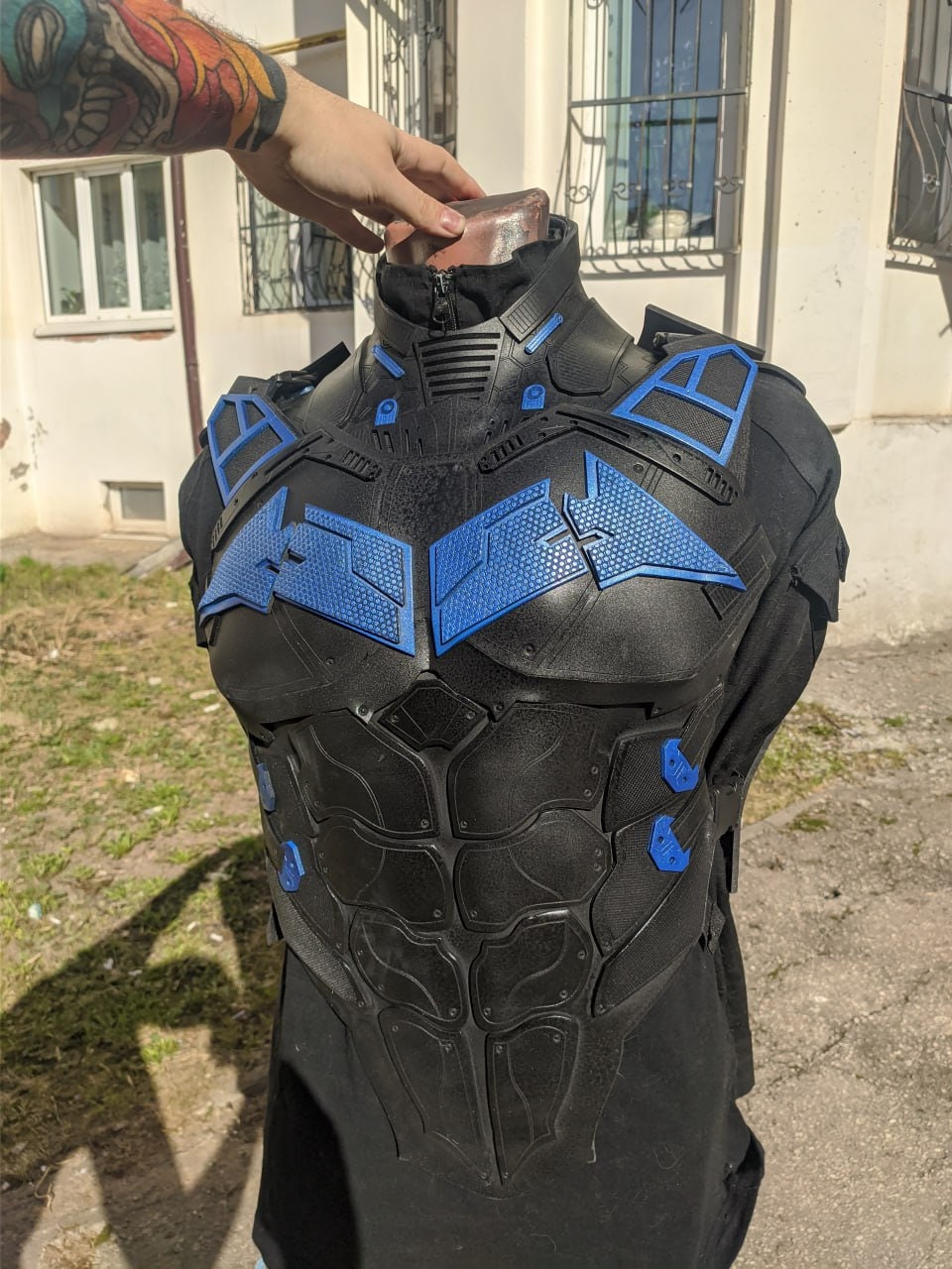Nightwing Chest Armor for Cosplay - Etsy