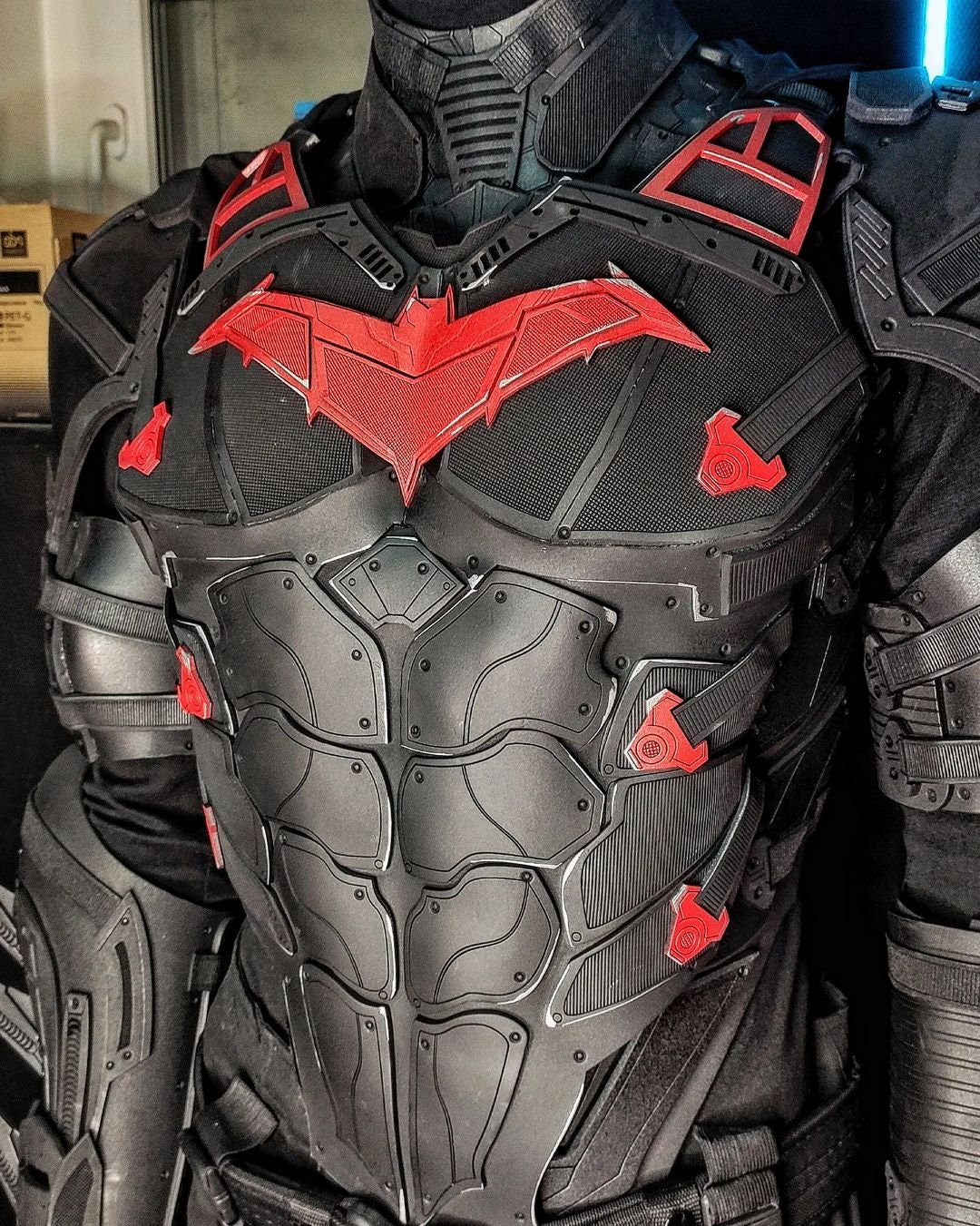 Super Hero Bat Chest Armor, Arkham Design. - Etsy