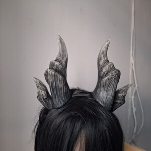 Realistic Demon Druid Unique Horns on the Headband - Etsy
