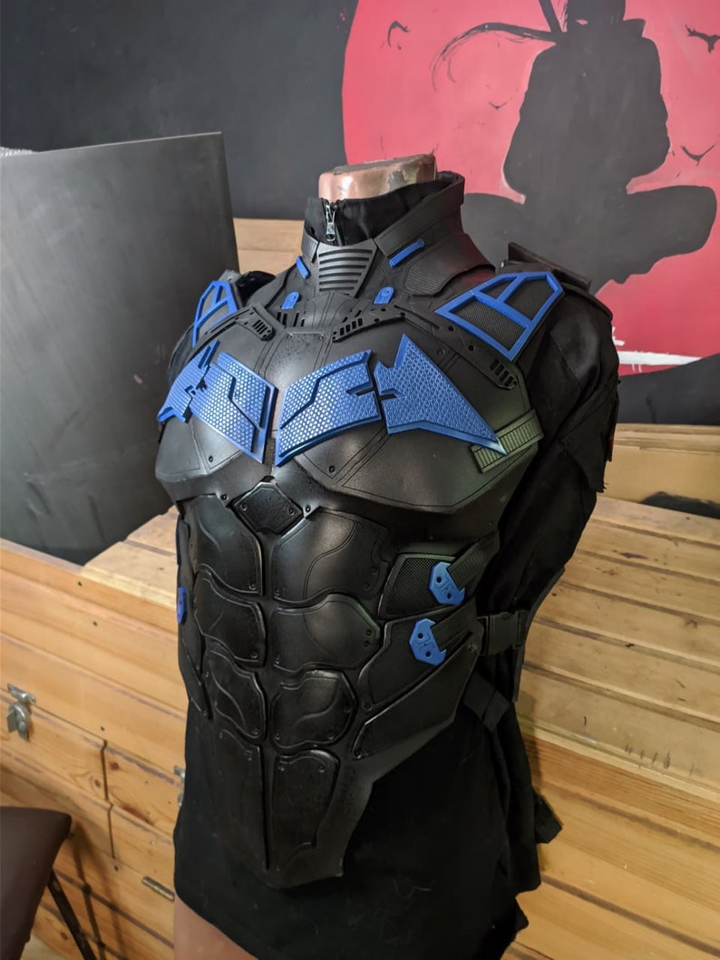 Nightwing Chest Armor for Cosplay - Etsy
