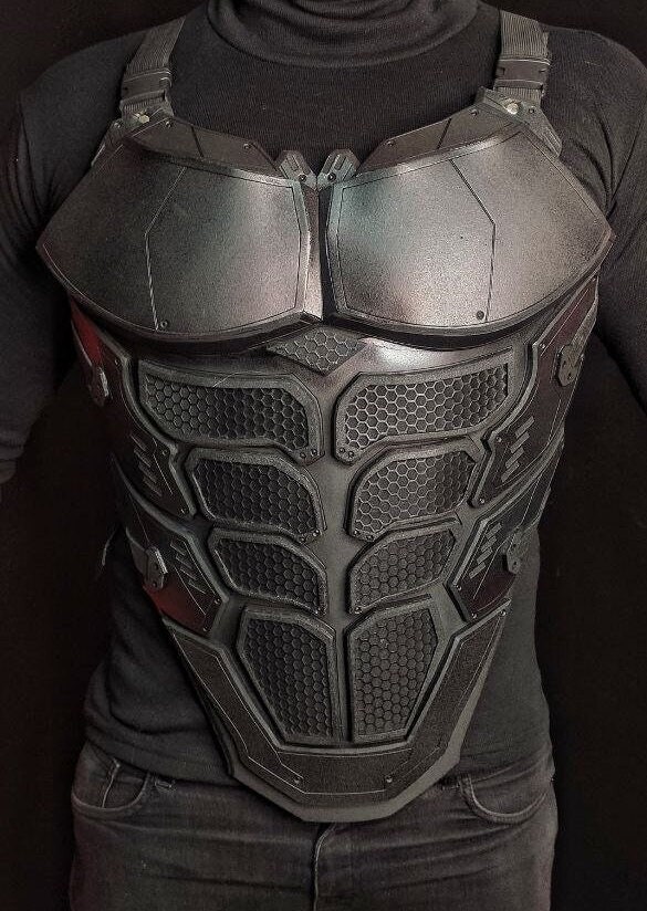 Superhero Chest Armor for Cosplay - Etsy