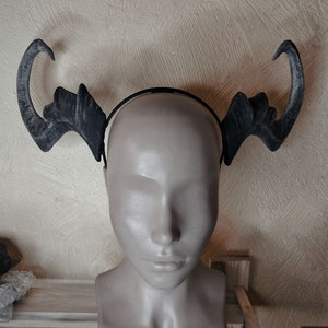 Realistic Demon Druid Drenei WOW Horns on the Headband - Etsy