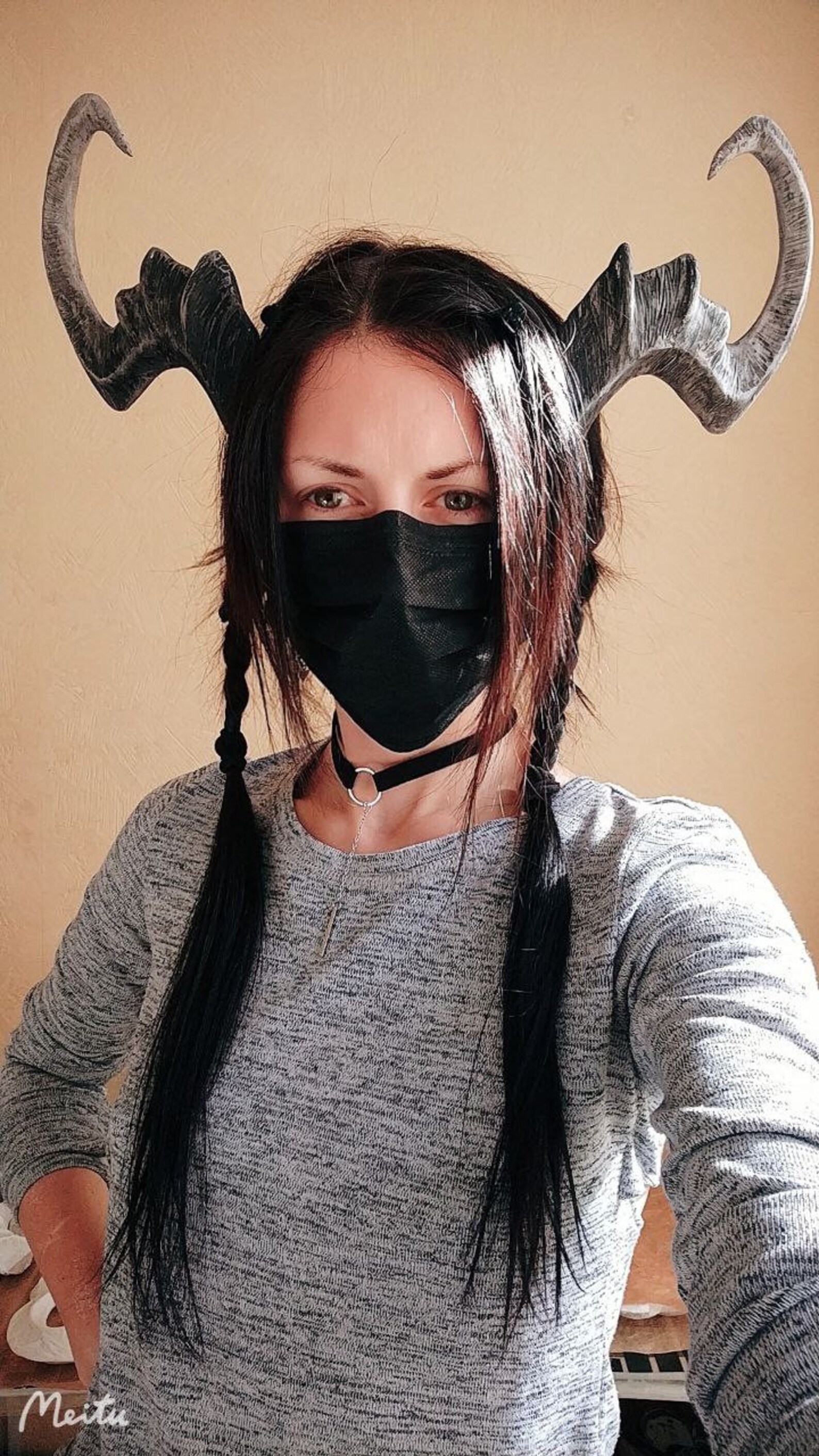 Realistic Demon Druid Drenei WOW Horns on the Headband - Etsy