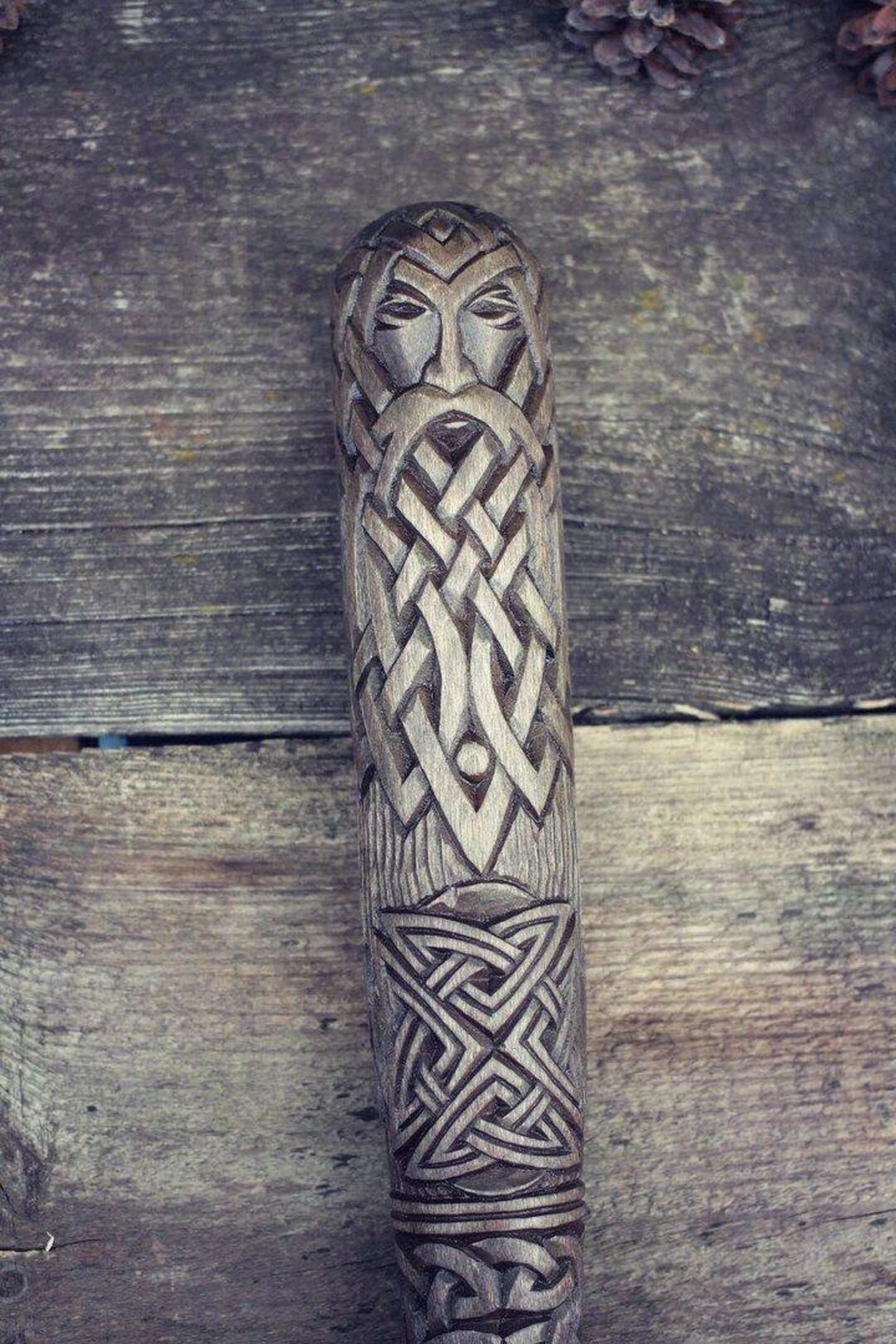 Celtic Spirit. Carved Baseball Bat. Gift for Man - Etsy