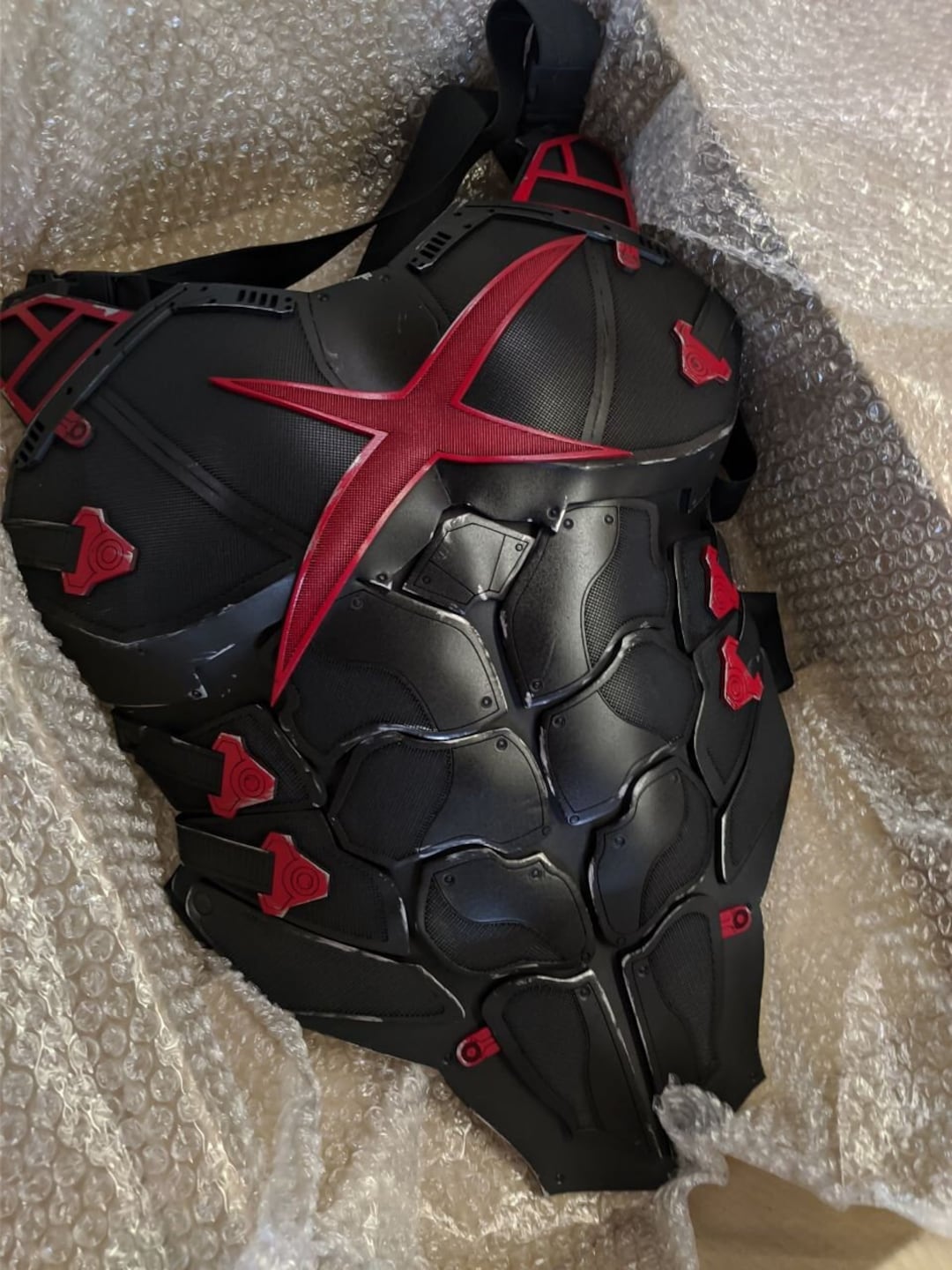 Red X From Teen Titans Armor Chest, X Logo Armor Cosplay Costume - Etsy