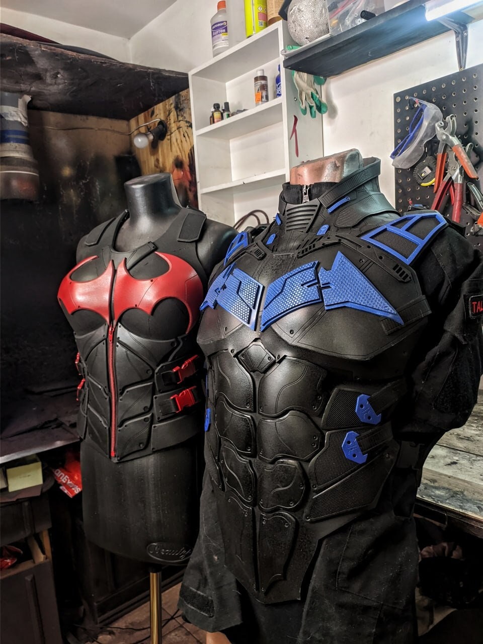 Nightwing Chest Armor for Cosplay - Etsy