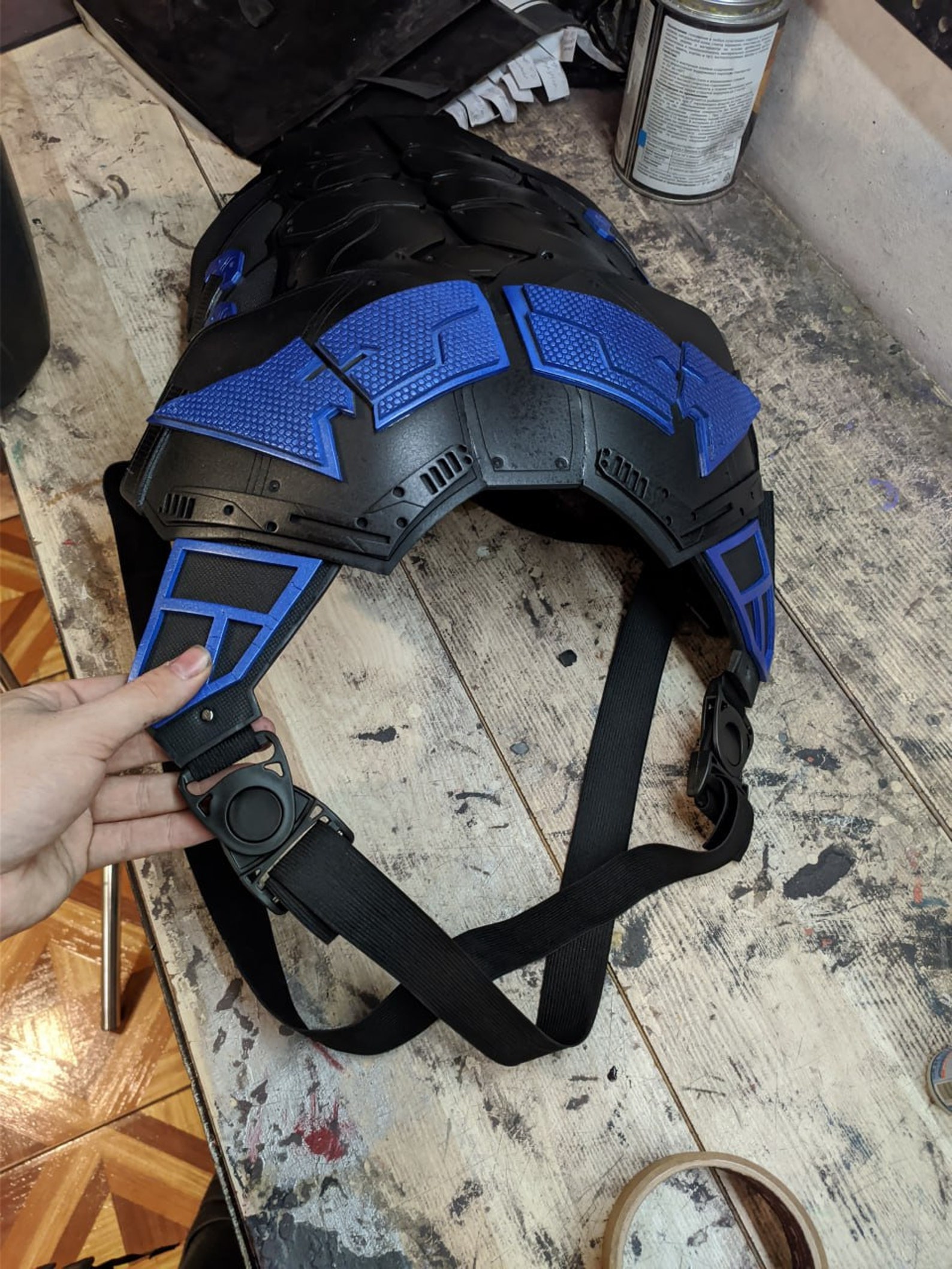 Nightwing Chest Armor for Cosplay - Etsy