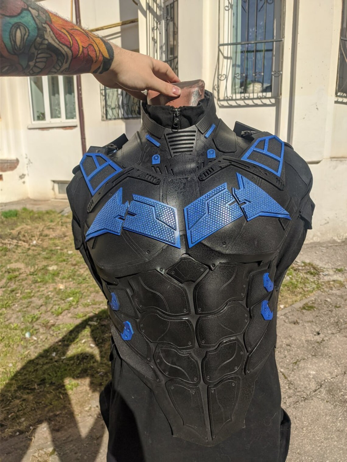 Nightwing Chest Armor for Cosplay - Etsy