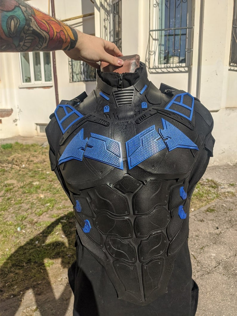 Nightwing Chest Armor for Cosplay - Etsy