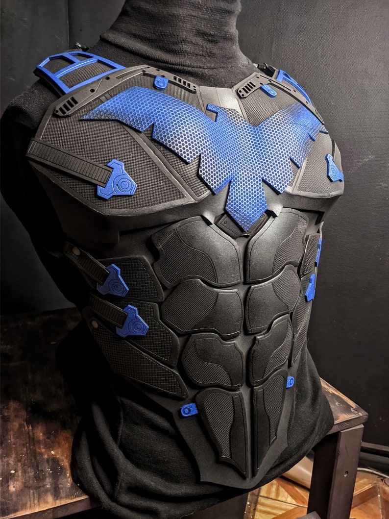 Nightwing Chest Armor for Cosplay - Etsy