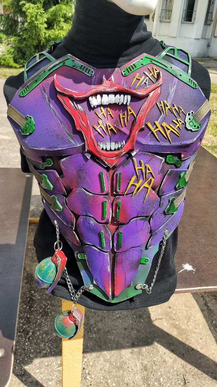Custom Painting Super Hero Bat Chest Armor , Arkham Design. - Etsy