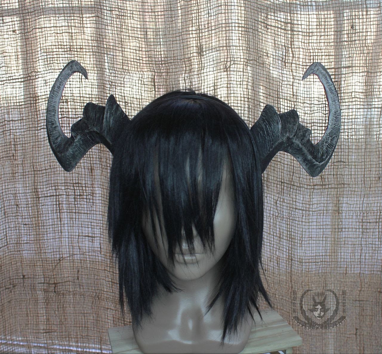 Realistic Demon Druid Drenei WOW Horns on the Headband - Etsy Australia