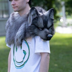 Wolf Masks, Wolf Heads, Wolf Capes in a Realistic Style - Etsy