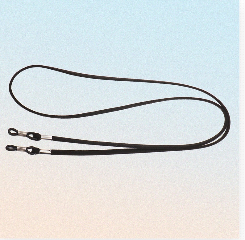 Reading Glasses Lanyard Free UK Postage, 70cm Black Nylon Neck Strap ...