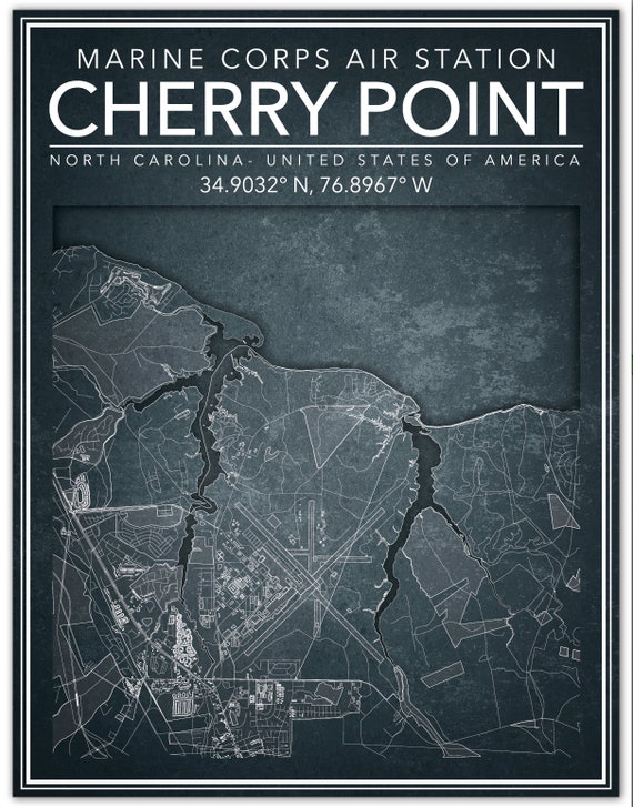 Cherry Point North Carolina Map
