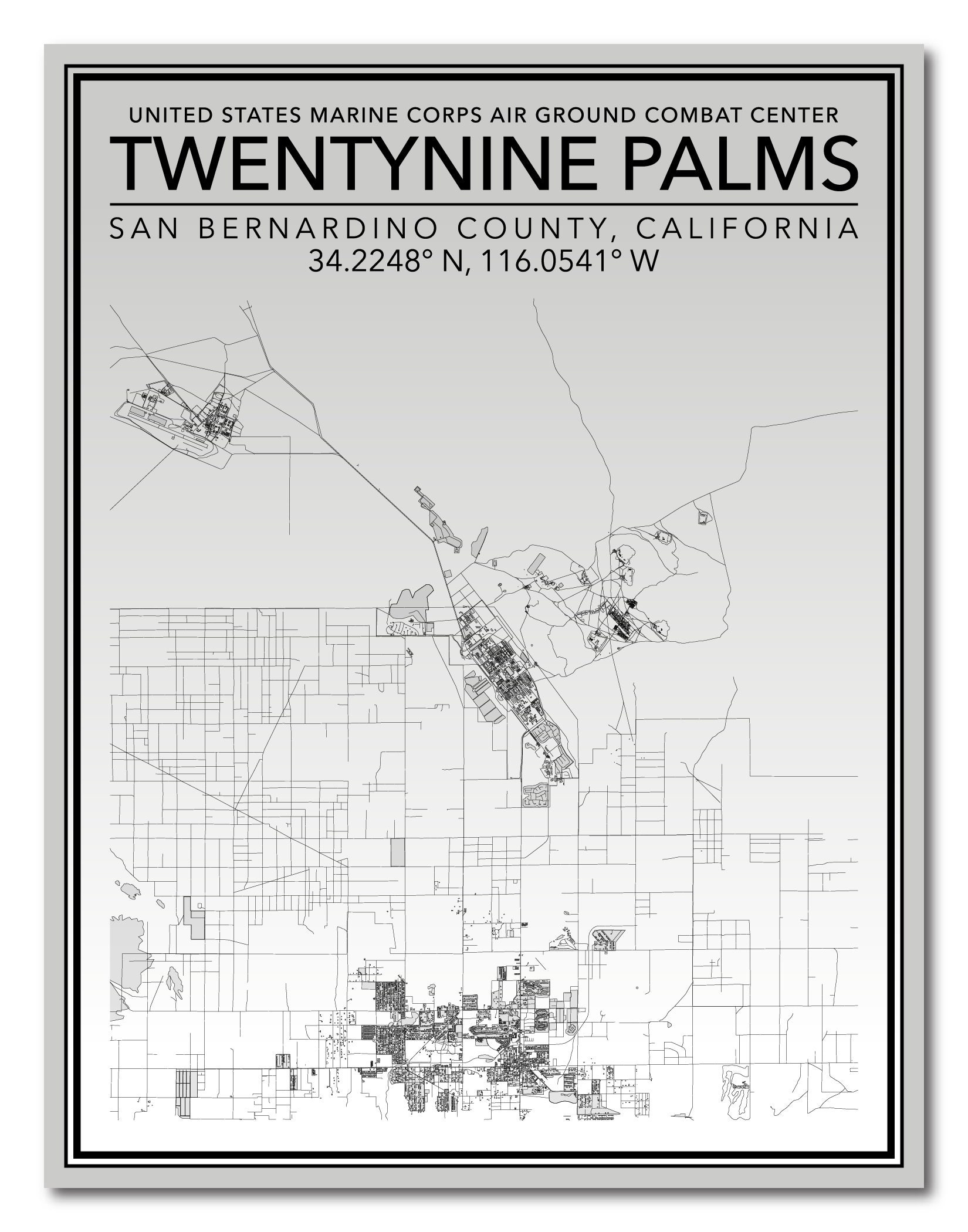 Twentynine Palms Marine Base Directions
