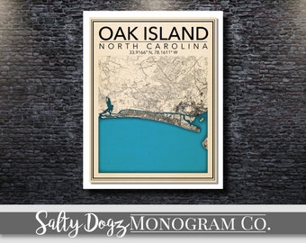 Oak Island Nc | Etsy