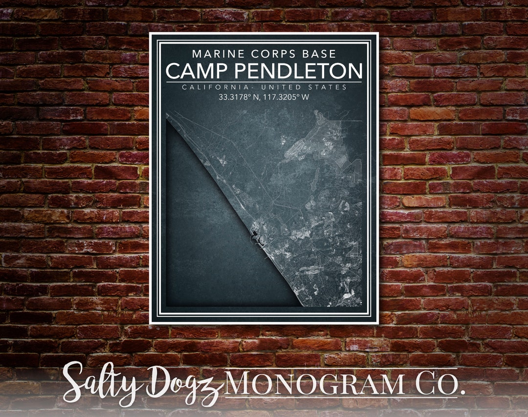DIGITAL DOWNLOAD 11x14in Print of USMC Camp Pendleton, California! ***3 ...