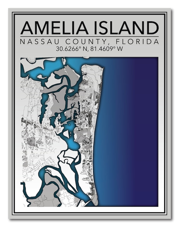 Amelia Beach Fl Map
