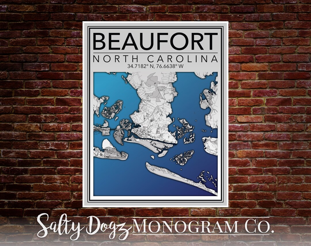 DIGITAL DOWNLOAD 11x14in Print of Beaufort, North Carolina! ***3 ...