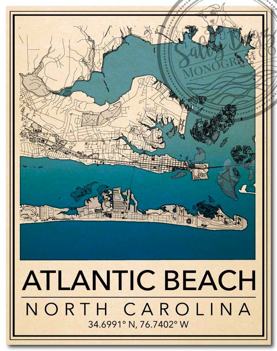 Atlantic Beach Map
