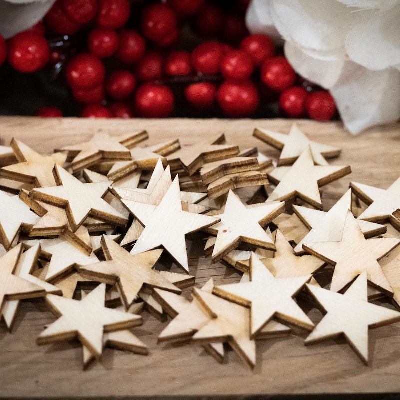 Wooden Stars for Crafts - Etsy
