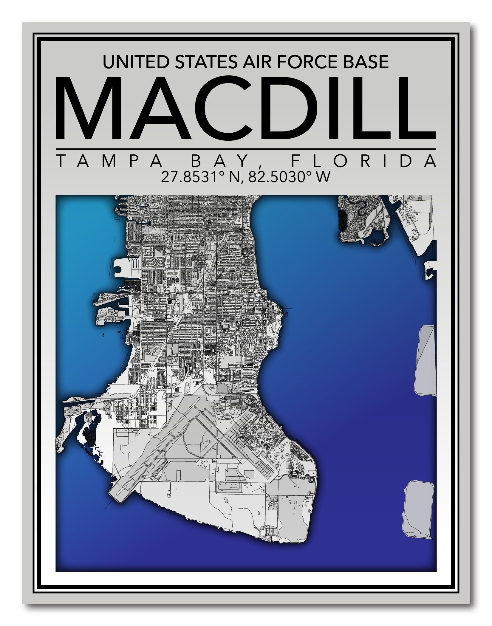 Macdill Air Force Base Map Macdill Air Force Base Map