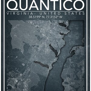 DIGITAL DOWNLOAD 11x14in Print of US Marine Corp Base Quantico ...