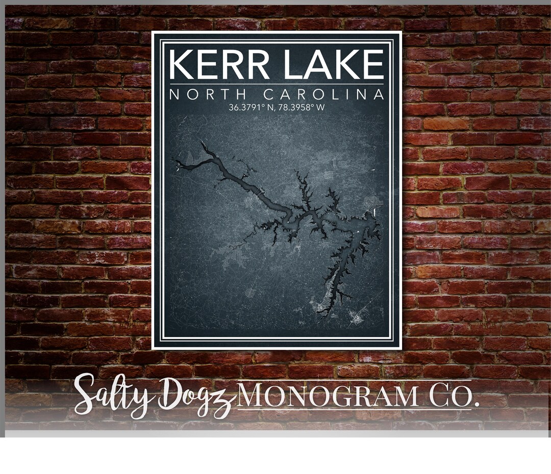 DIGITAL DOWNLOAD 11x14in Print of Kerr Lake, North Carolina! ***3 ...