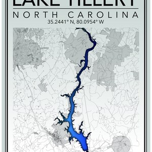 DIGITAL DOWNLOAD 11x14in Print of Lake Tillery, North Carolina! ***3 ...