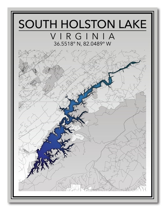 Map South Holston Dam