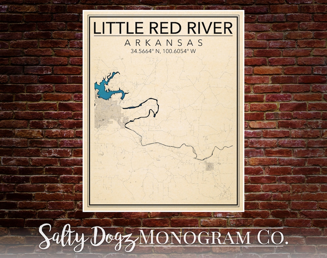 DIGITAL DOWNLOAD 16x20in Print of Little Red River, Arkansas! ***3 ...