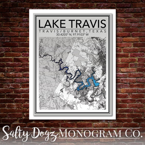 Lake Travis Wall Art - Etsy