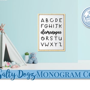 ABC Elemenopee SVG Cut File - Etsy