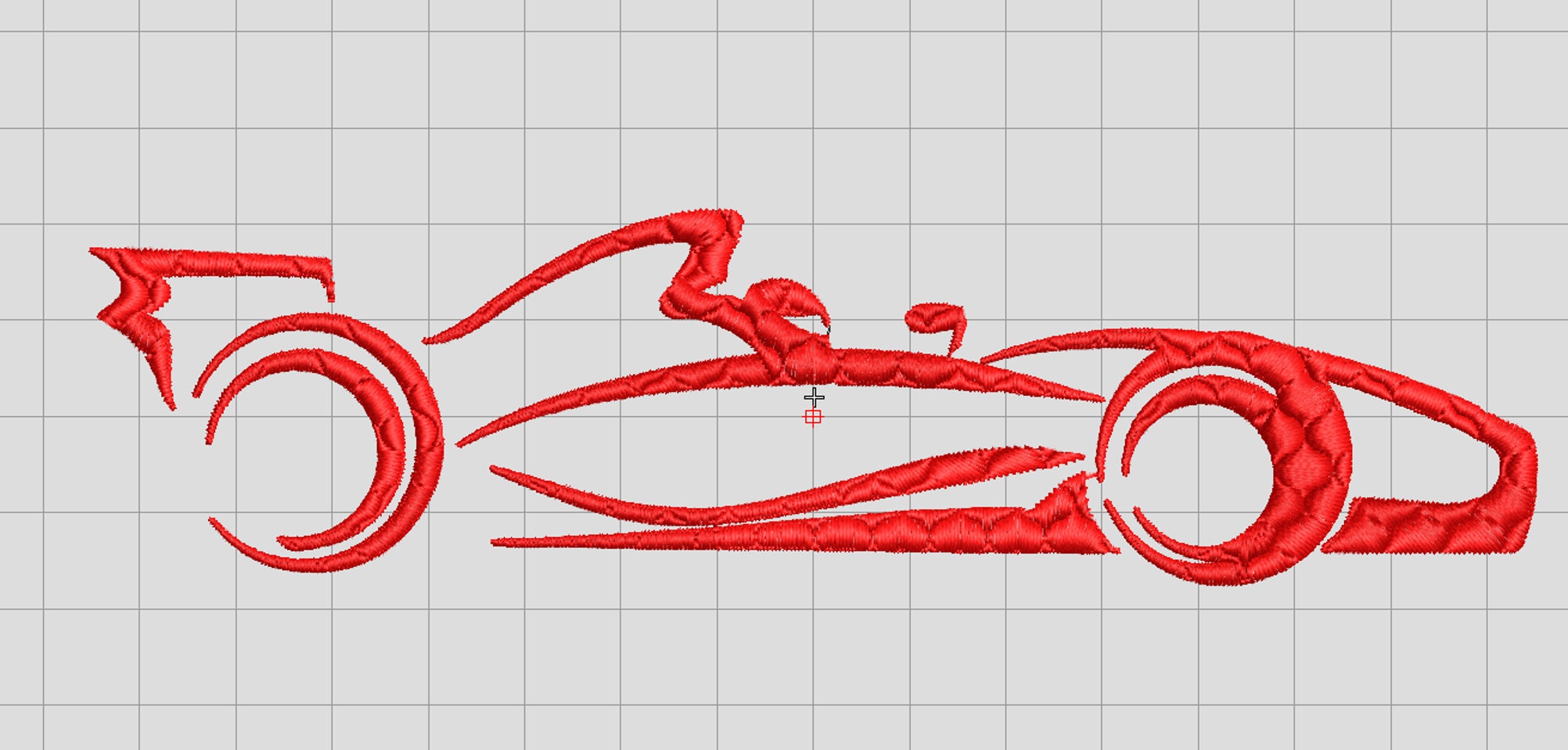 F1 Racecar Embroidery Design Formula 1 - INSTANT DOWNLOAD 2 Sizes - Etsy