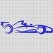F1 Racecar Embroidery Design Formula 1 - INSTANT DOWNLOAD 2 Sizes - Etsy
