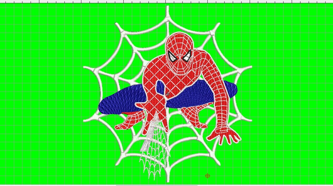 Spiderman Embroidery Design. 3 Sizes, 7 Formats, 3D Effect. Instant ...
