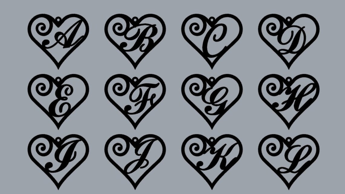 Heart Earring Svg Vector Files for Laser Cutting Plywood - Etsy Canada