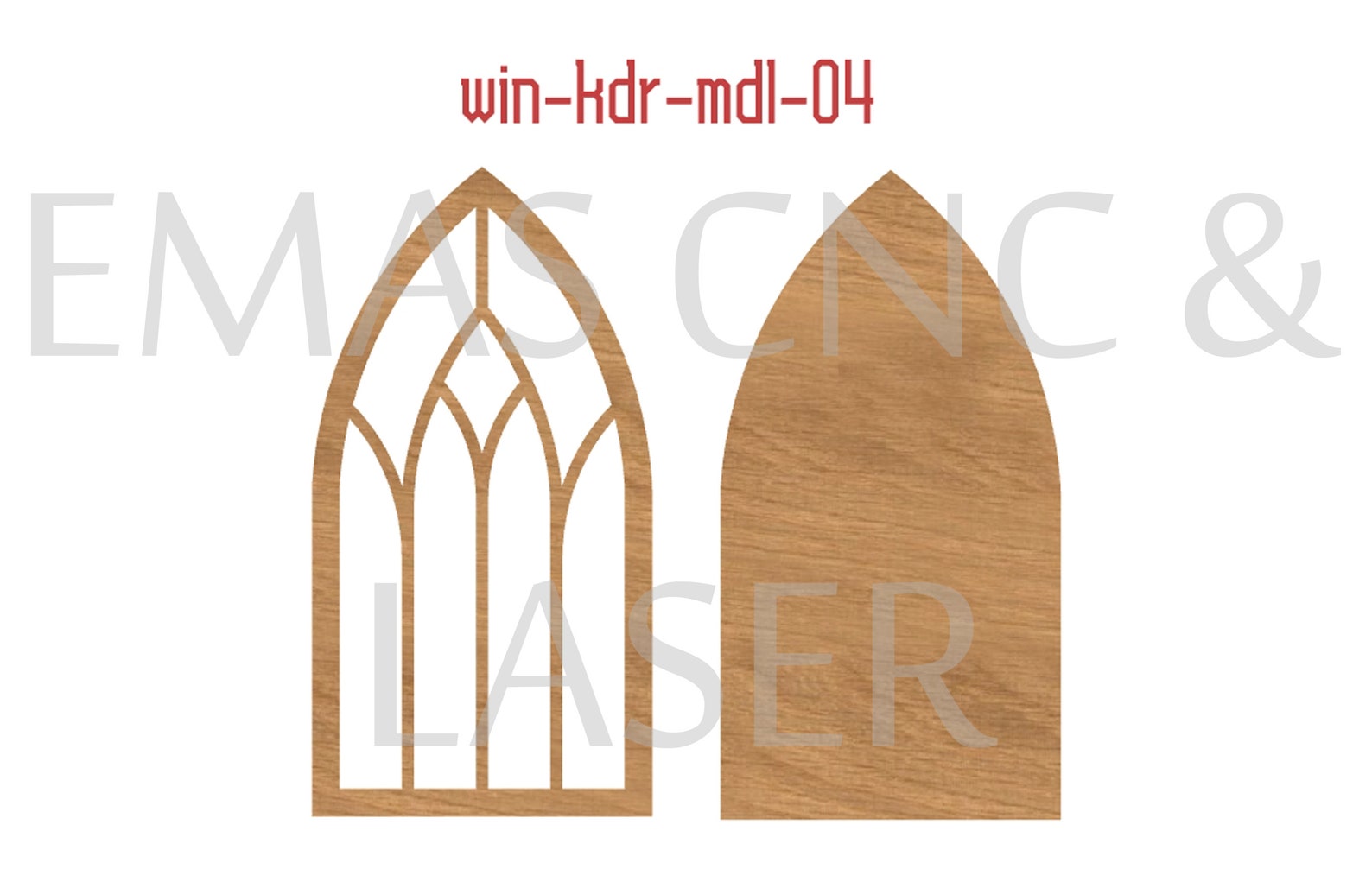 Cathedral Window Designs, Architectural Wood, Wall Decor Cut File ...