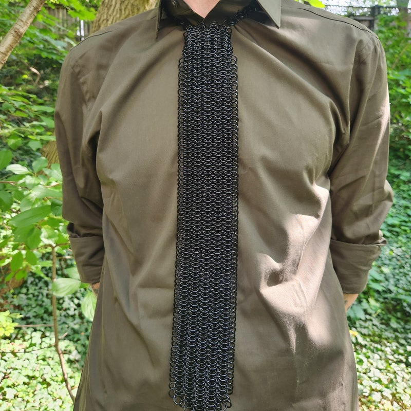 Black Chainmail - Etsy
