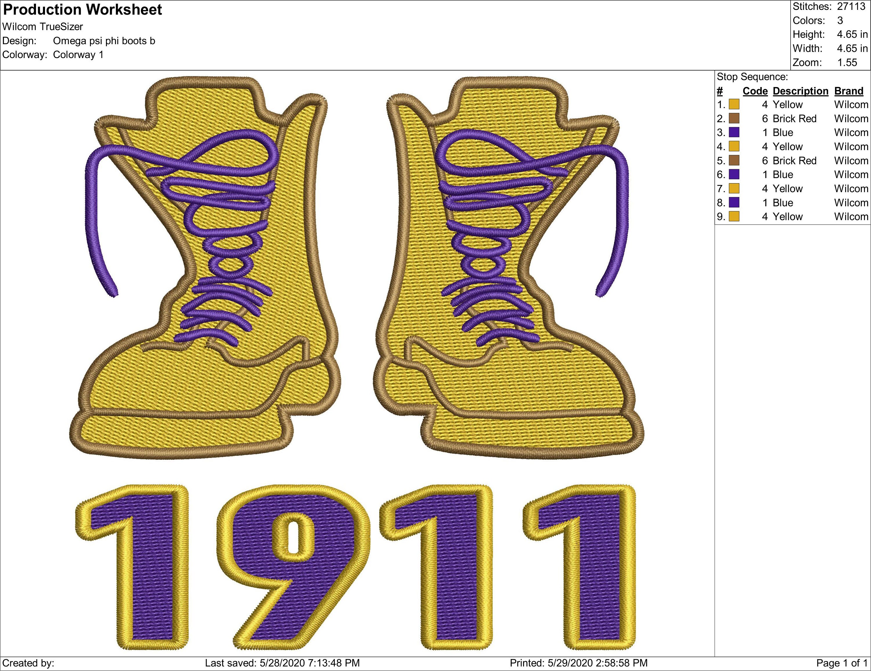 Omega psi phi boots embroidery design Omega psi phi boots | Etsy